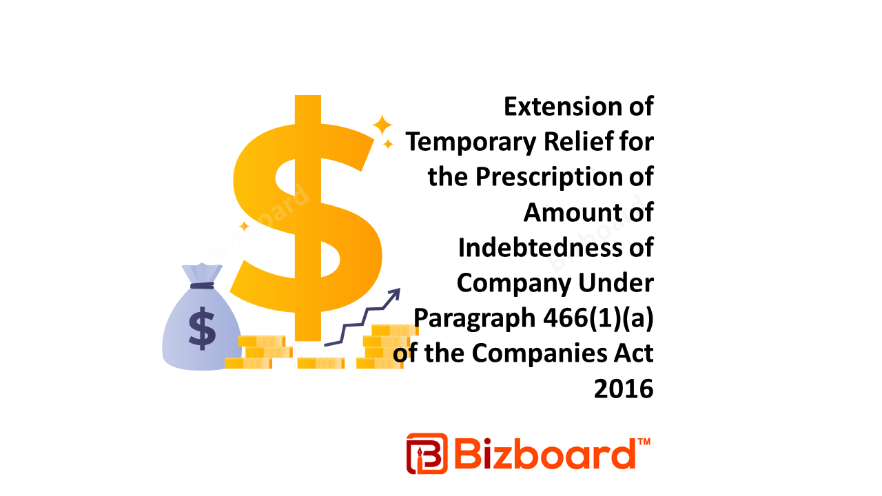 Extension of Temporary Relief for the Prescription of Amount of ...